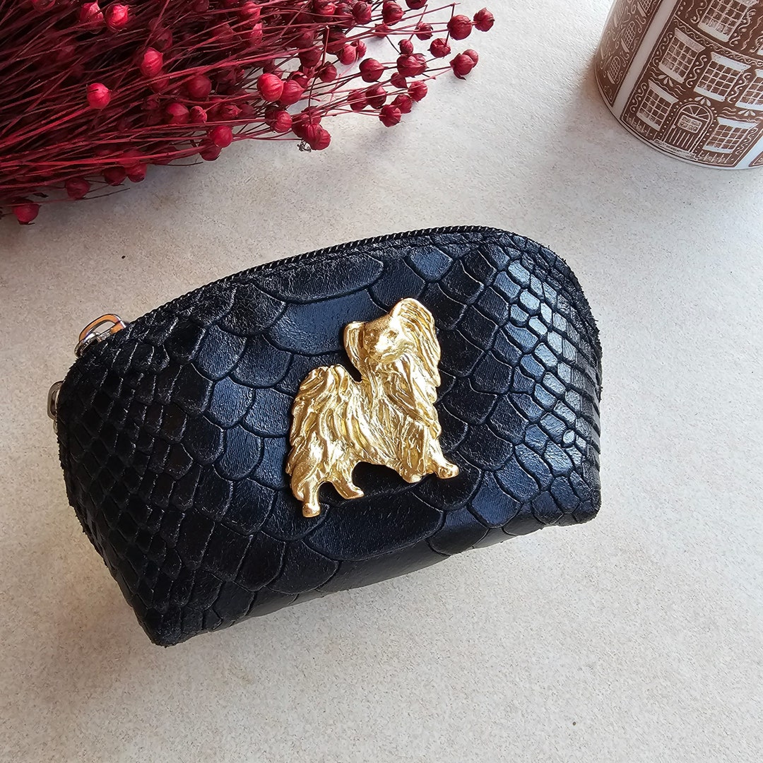 Papillon Dog Coin Purse: Small Zipper Pouch - Etsy