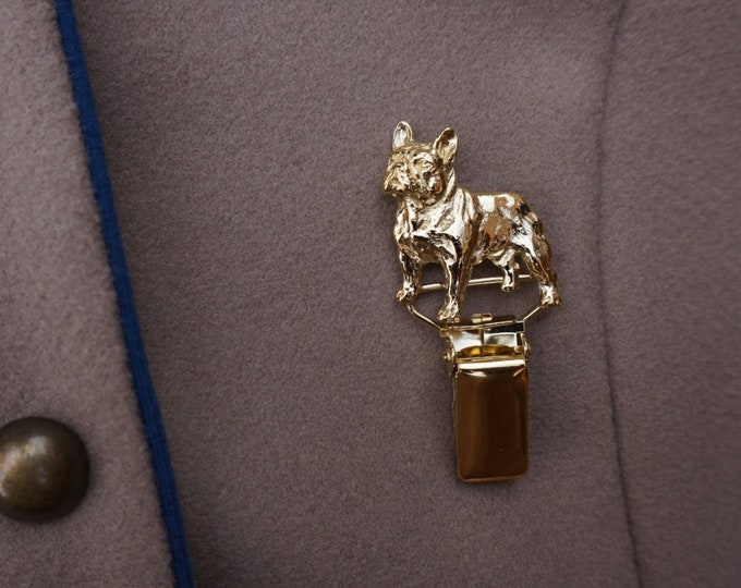 French Bulldog, Dog Clipring, Dog Show Ring Clip/number Holder, Limited ...