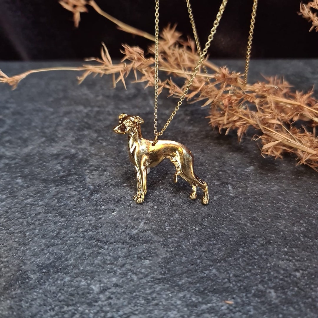 Italian Greyhound Necklace, Italian Sighthound, Italian Greyhound ...