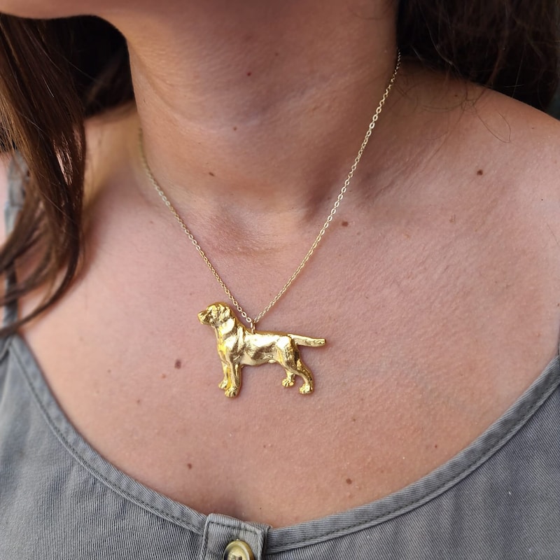 Labrador Necklace - Etsy UK