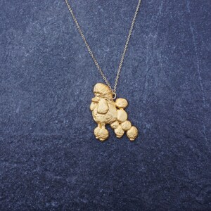 English Poodle Necklace, Poodle Art, Dog Jewelry, Poodle Pendant, Dog ...