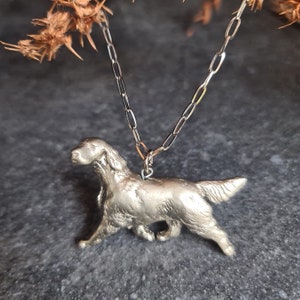 Irish Setter Necklace, Irish Setter Art, Dog Jewelry, Setter Pendant ...