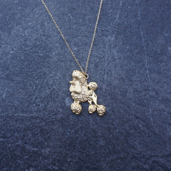 Poodle Necklace - Etsy