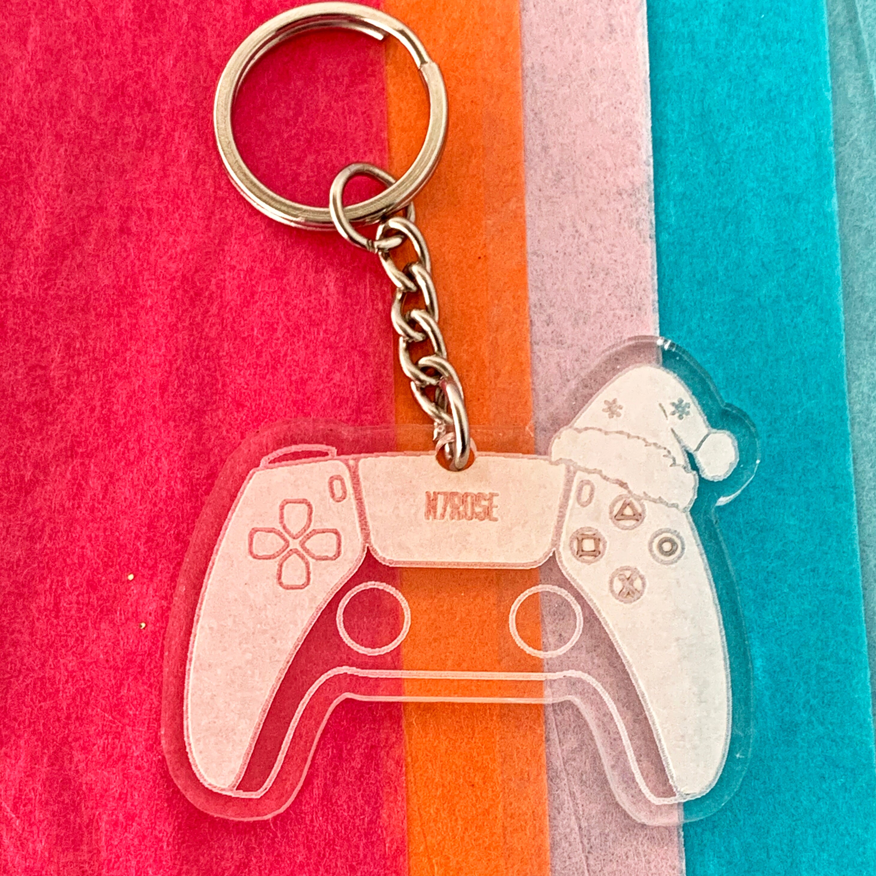 Playstation 5 Controller Console Keychain Acrylic - Etsy