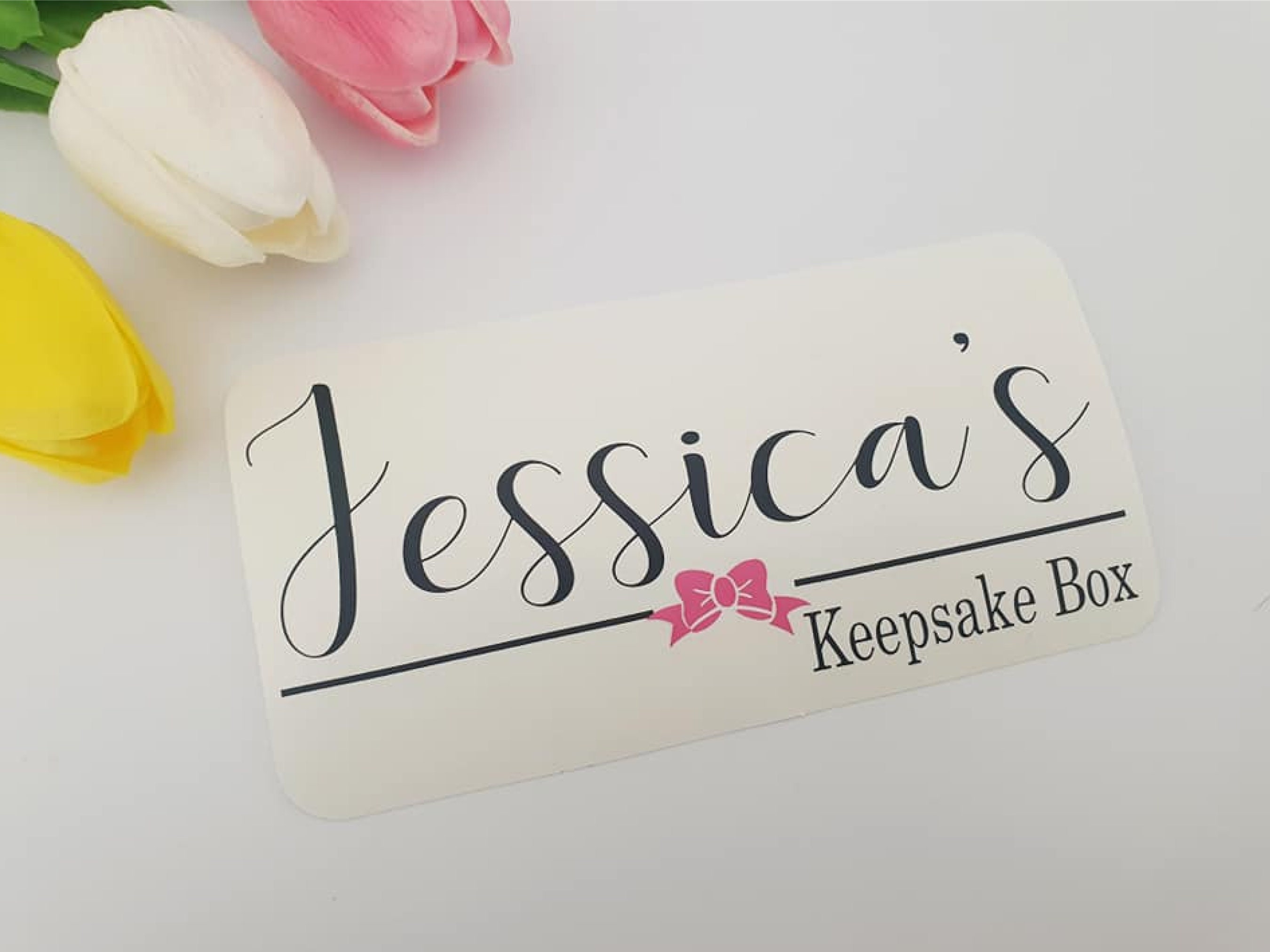 Personalised Baby Memory Box Decal Sticker for Memory Box - Etsy UK