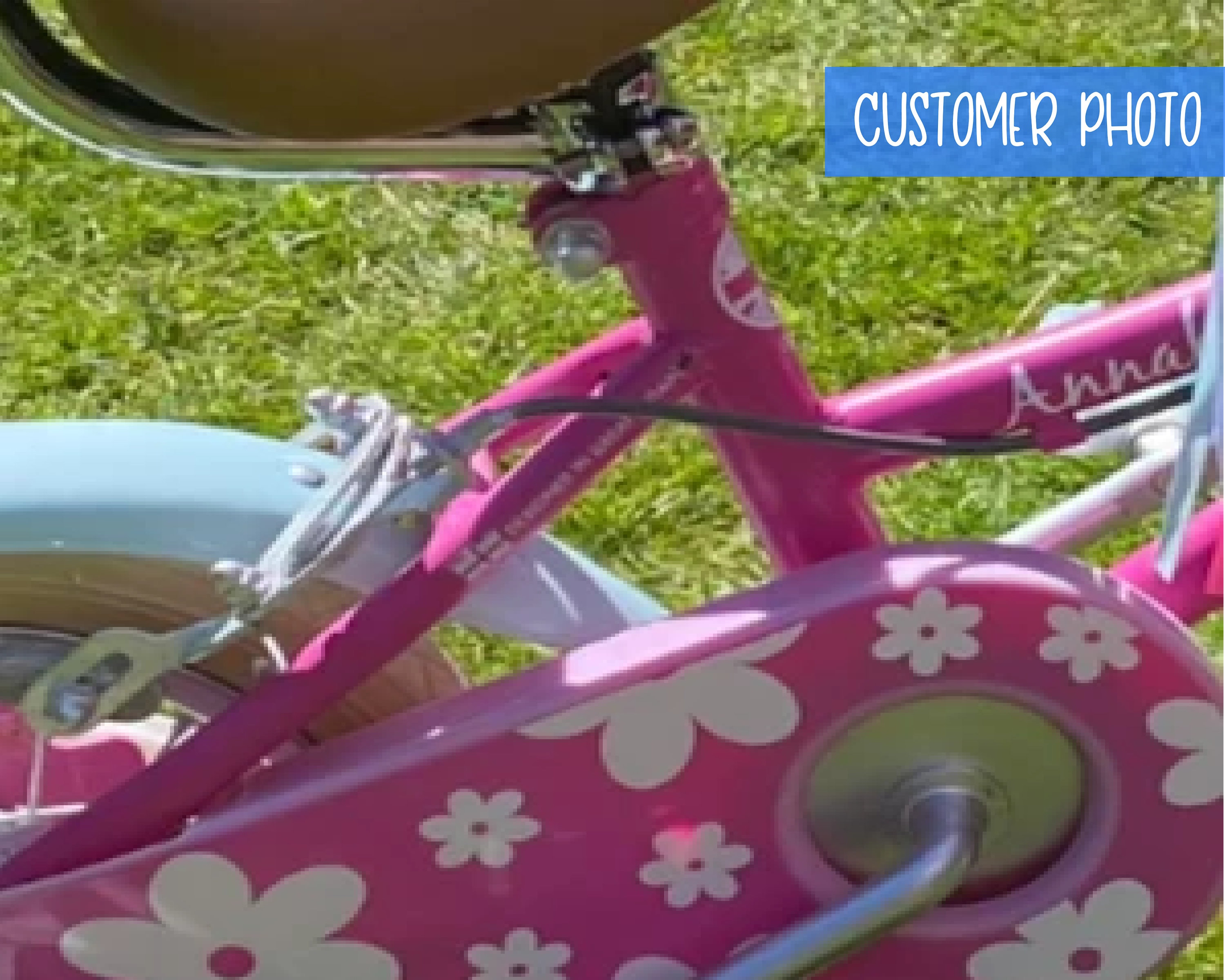 Flower Stickers Set Flower Decals Flower Stickers Bike | Etsy UK