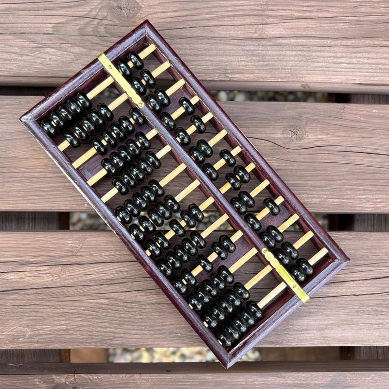 Abacus Calculator Home Decor - Etsy UK