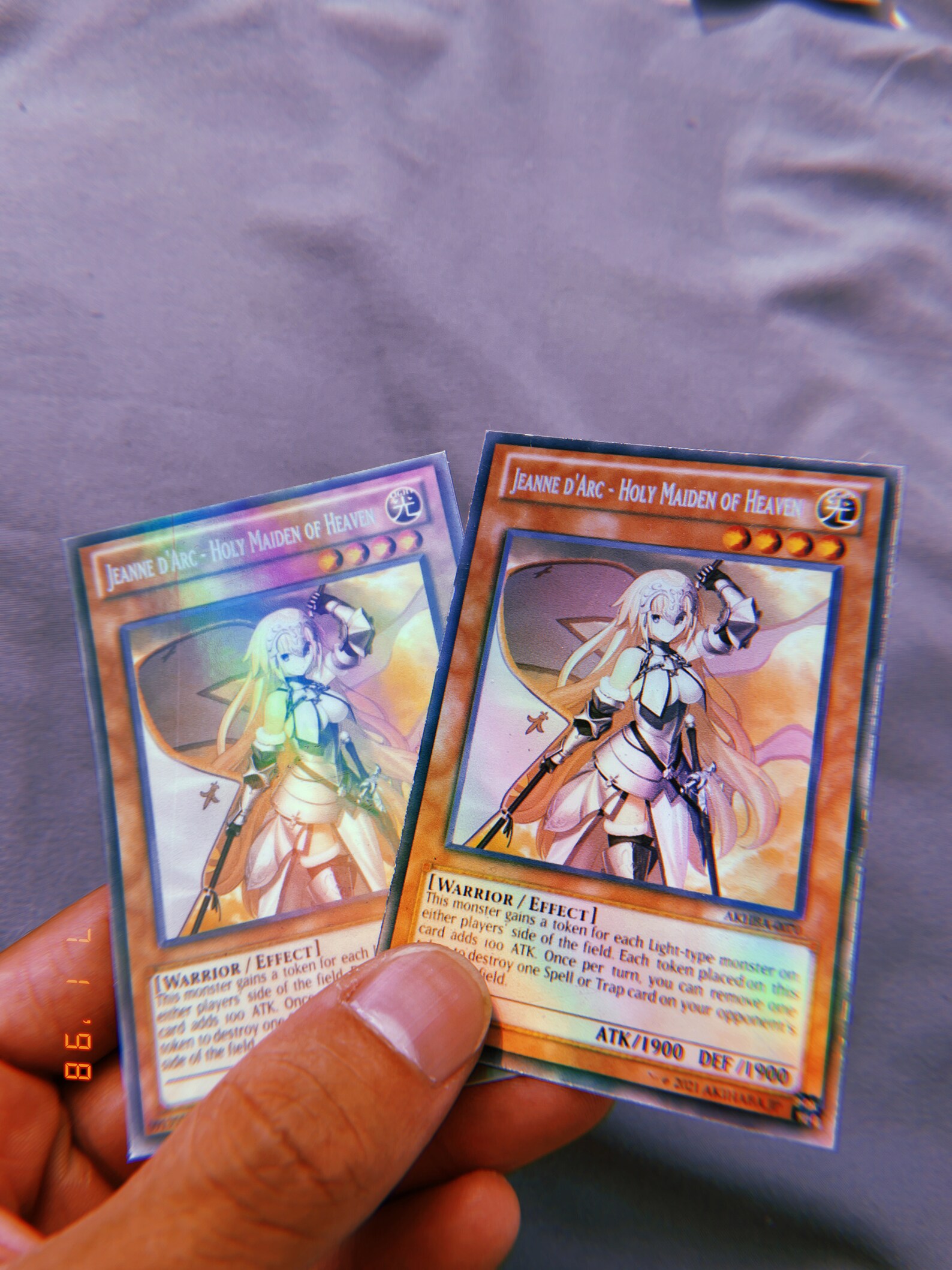 Fate Grand Order x Yu-gi-oh Trading Cards Holographic | Etsy