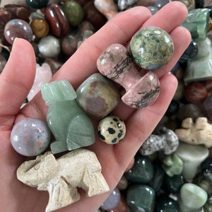 Crystal Carving Mystery Scoop | High Quality Crystal Mix - Etsy