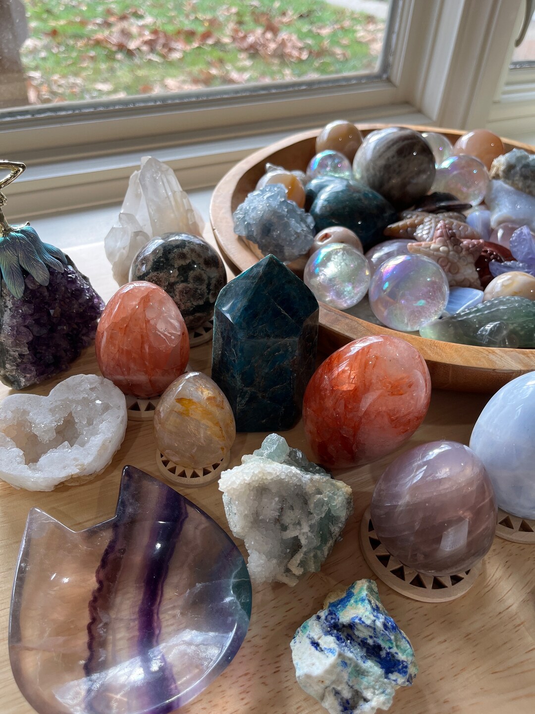 Curated Crystal Mystery Box - Intuitive Healing Stones & Gemstone Carvings, Unique Oddities ...