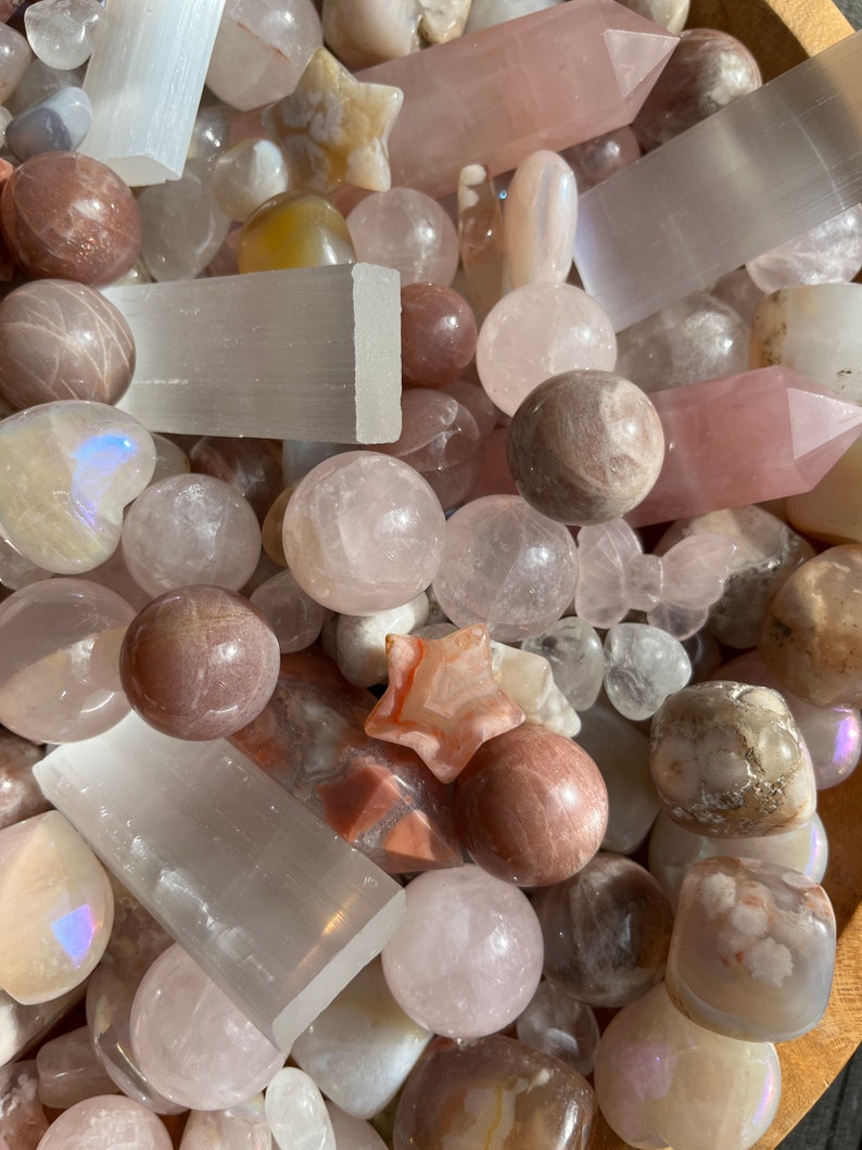 Valentine Love Spell Crystal Scoop, Crystal Confetti Mix, Romance Gift ...