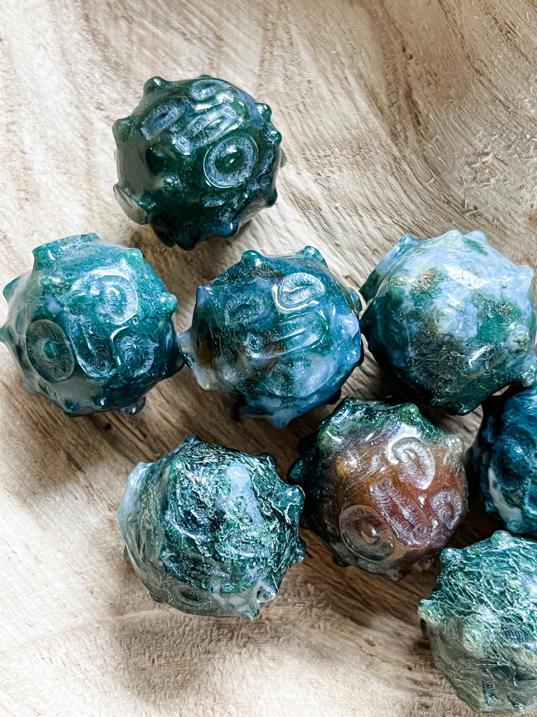 Koffing Pokemon Crystal Carving, Ocean Jasper Crystal, Koffing Pokemon ...