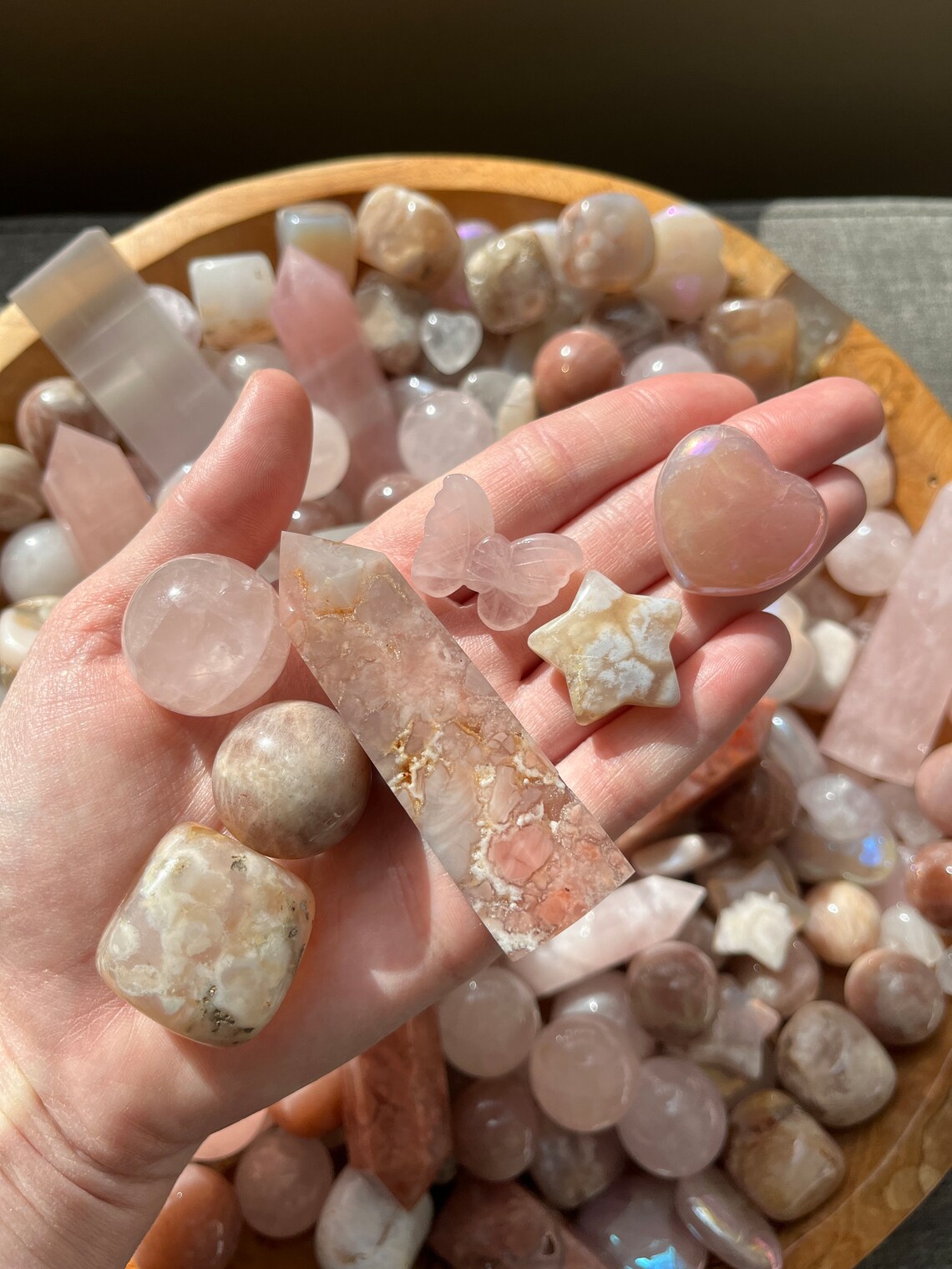 Valentine Love Spell Crystal Scoop, Crystal Confetti Mix, Romance Gift ...