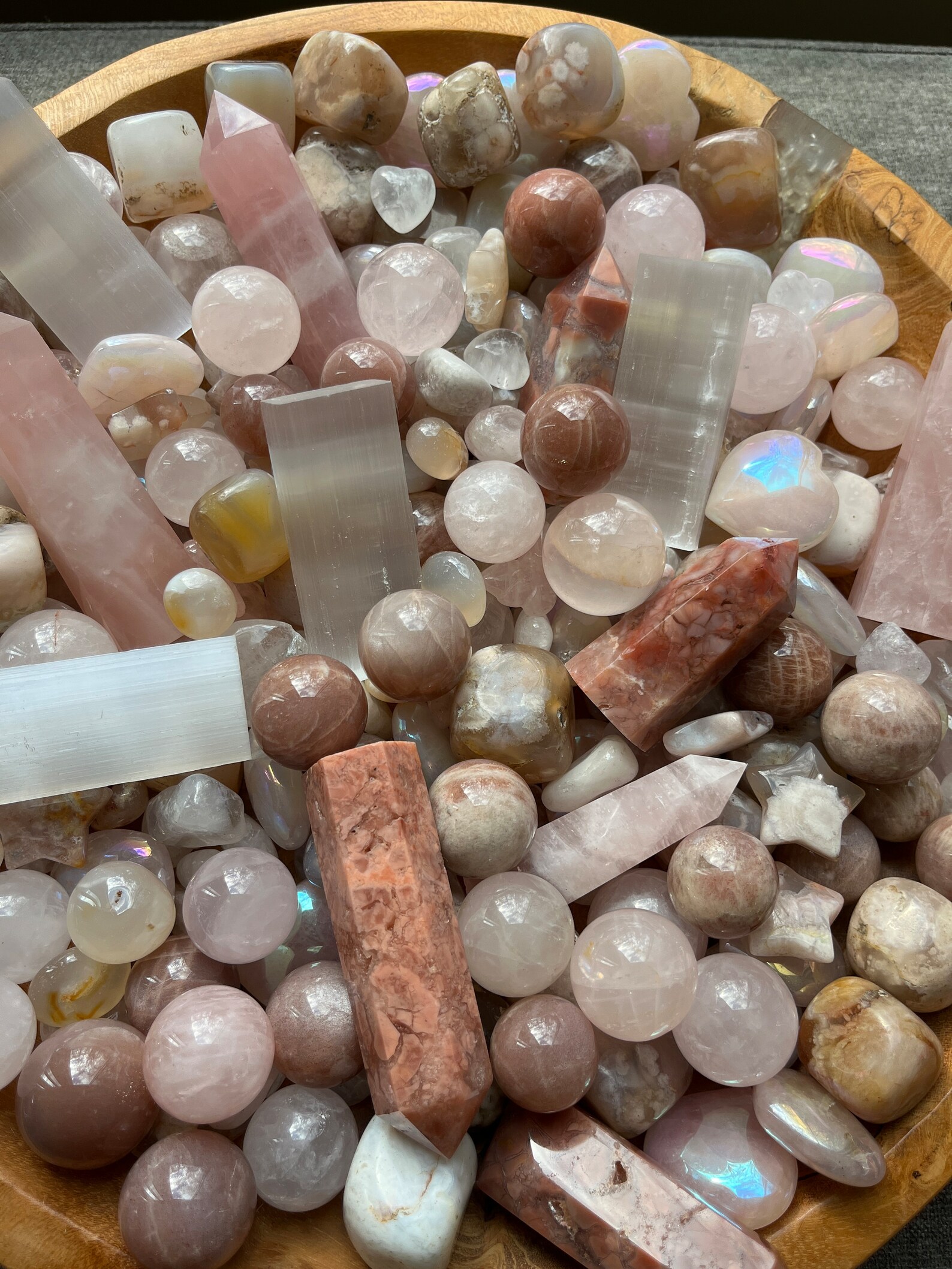 Valentine Love Spell Crystal Scoop, Crystal Confetti Mix, Romance Gift ...