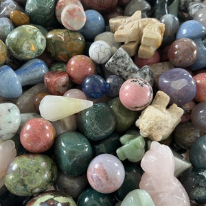 Crystal Carving Mystery Scoop | High Quality Crystal Mix - Etsy