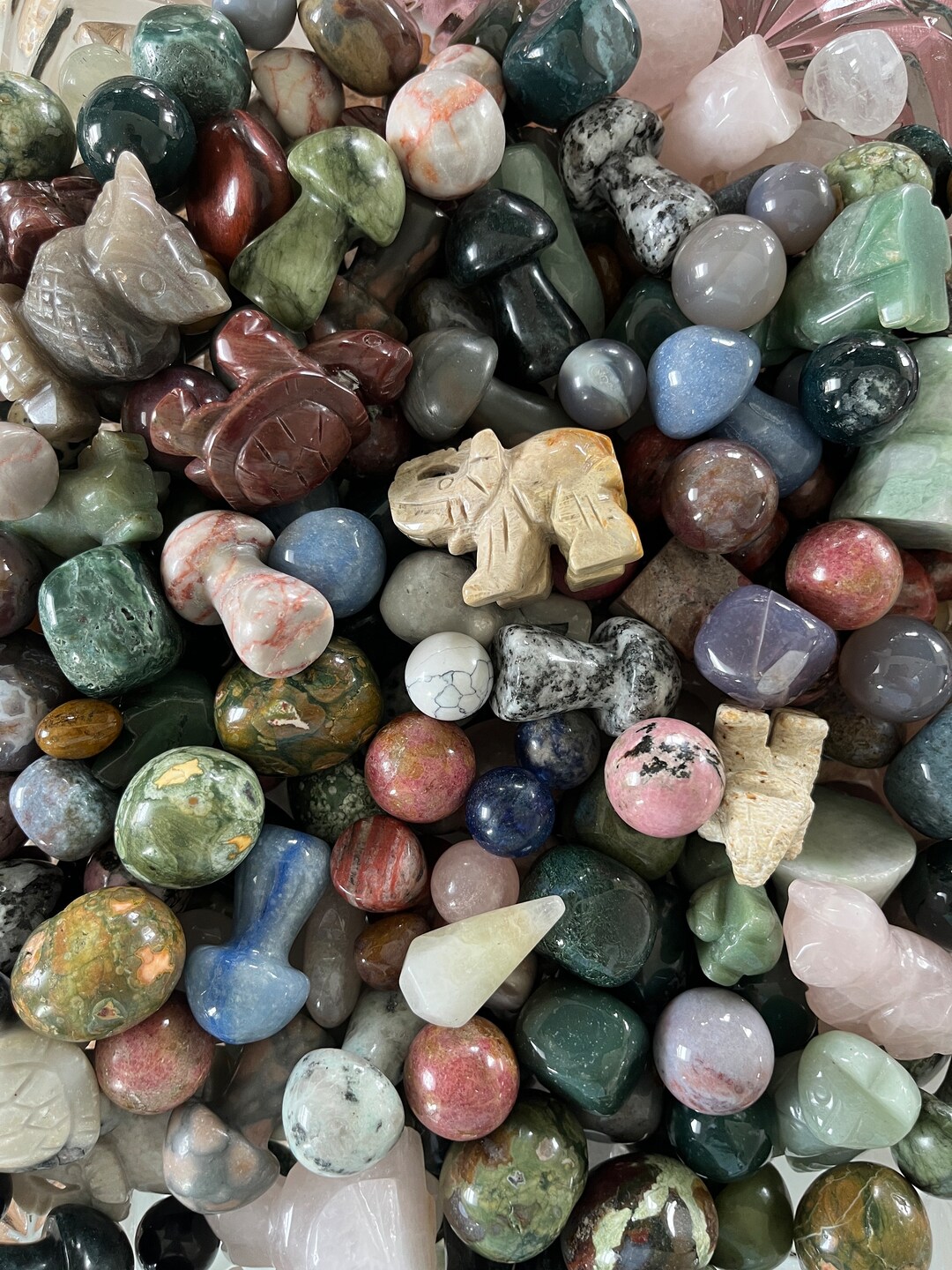Crystal Carving Mystery Scoop | High Quality Crystal Mix - Etsy