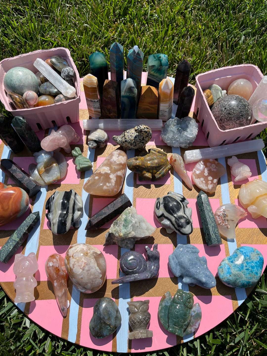 Curated Crystal Mystery Box Intuitive Healing Stones & - Etsy