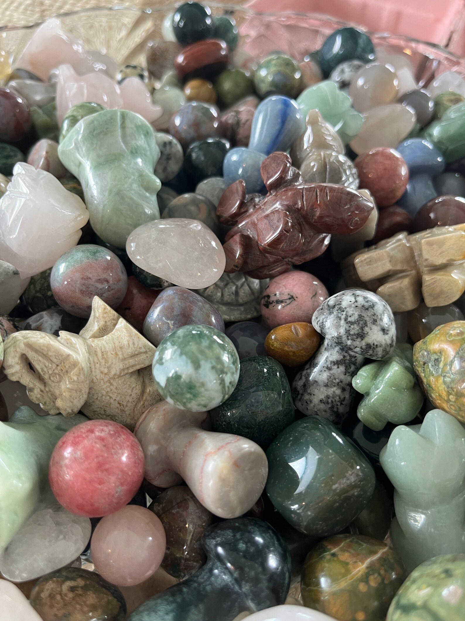 Crystal Carving Mystery Scoop | High Quality Crystal Mix - Etsy