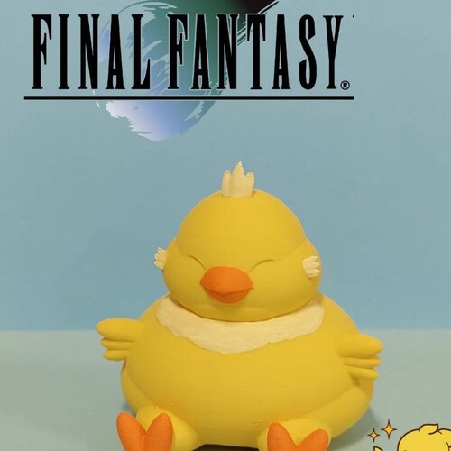 Jumbo Final Fantasy Fat Chocobo Figure Custom Paint - Etsy