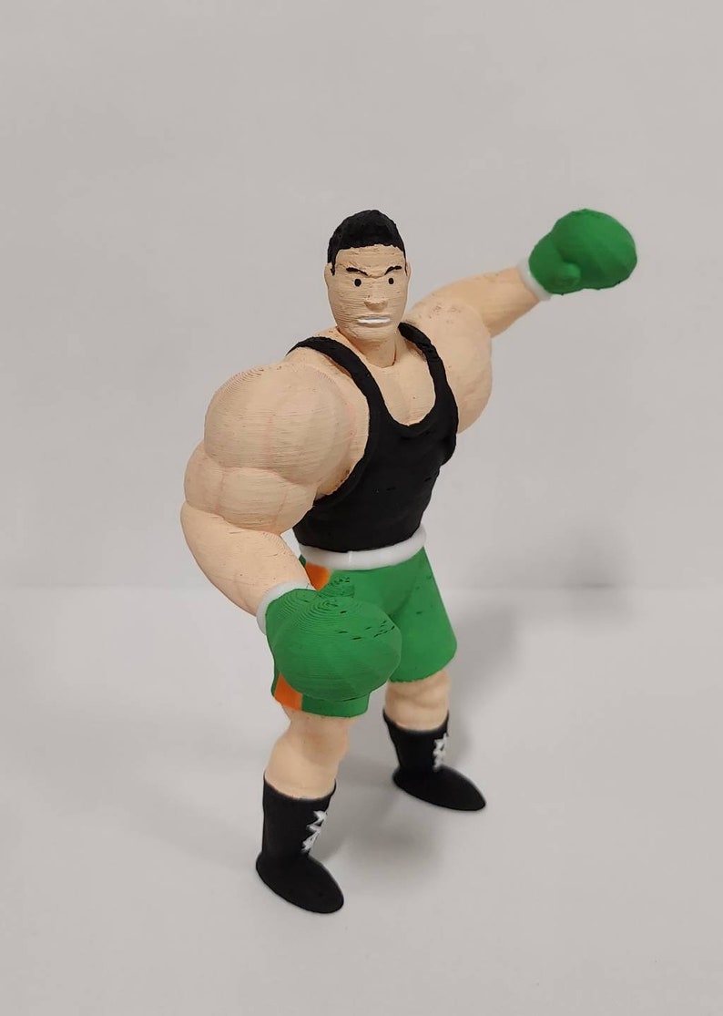 BIG Mac (little Mac) Custom Figure From Mike Tysons Punch-out! - Etsy