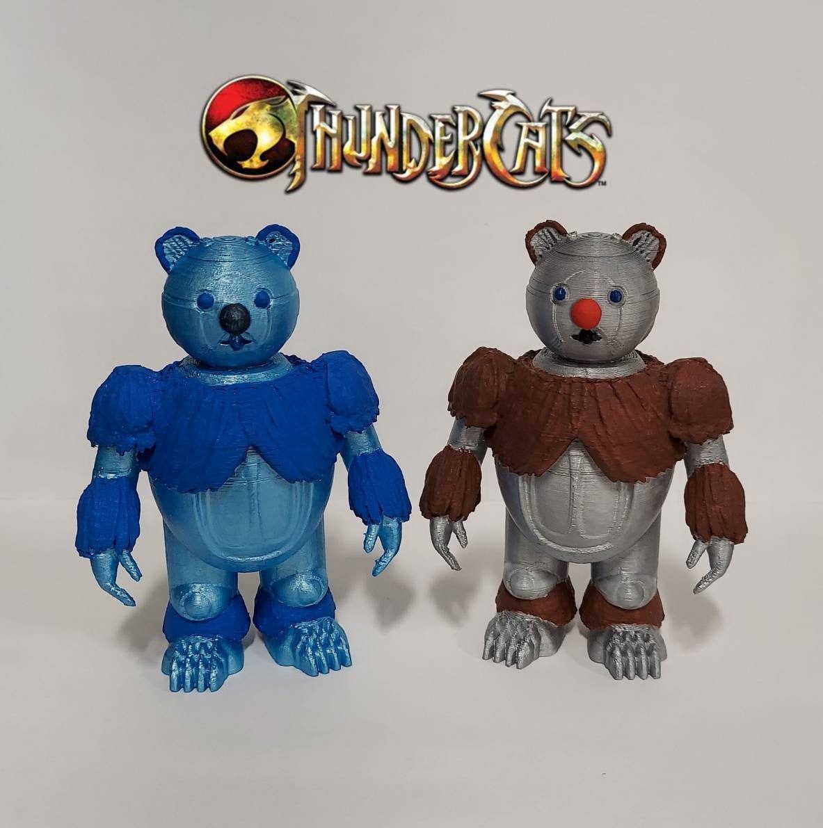 Thundercats Ro-bear Bill and Blue Berbil Bundle Custom Figures - Etsy