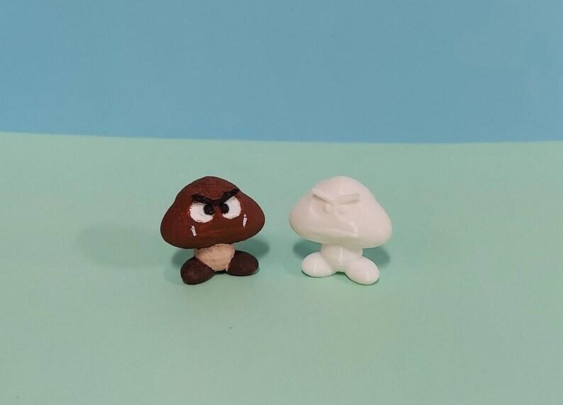 Super Mario Bros DIY Figures (set 1 W/mario) - Etsy