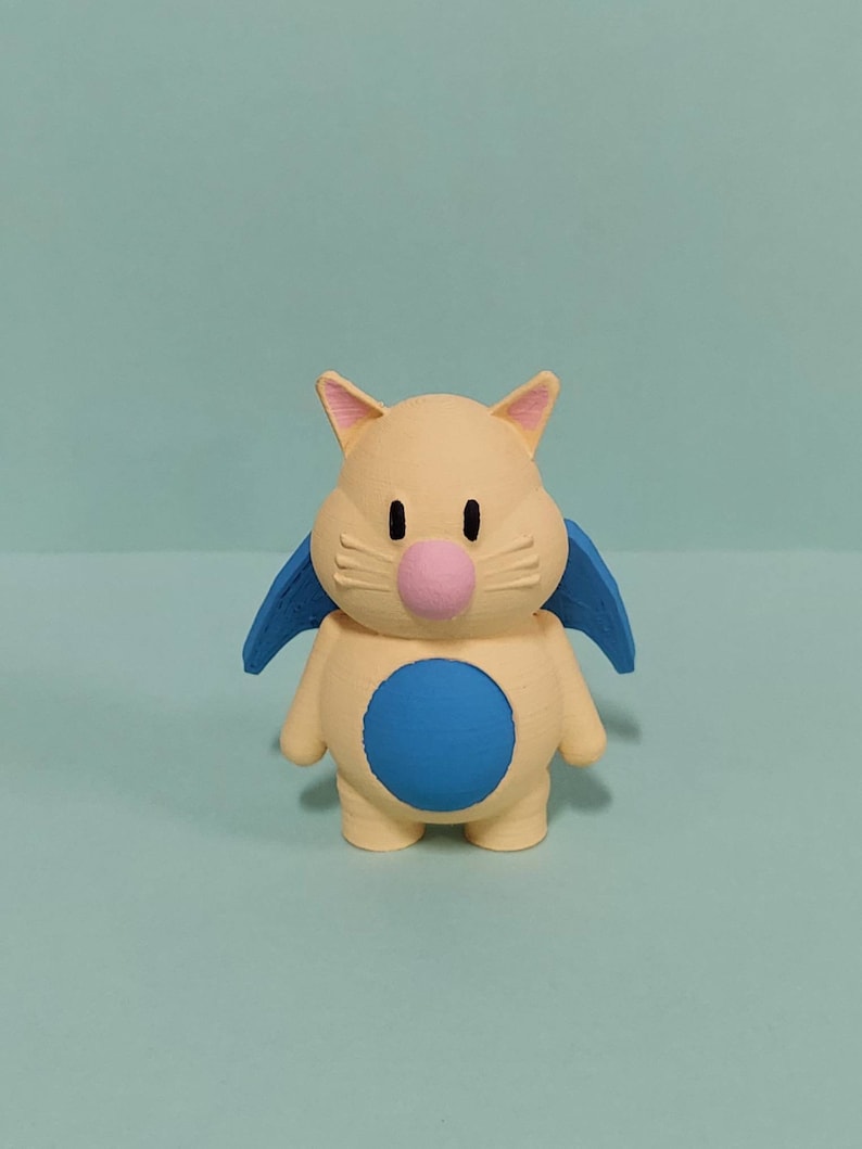 Final Fantasy / Secret of Mana Custom Moogle Figure 2-pack | Etsy