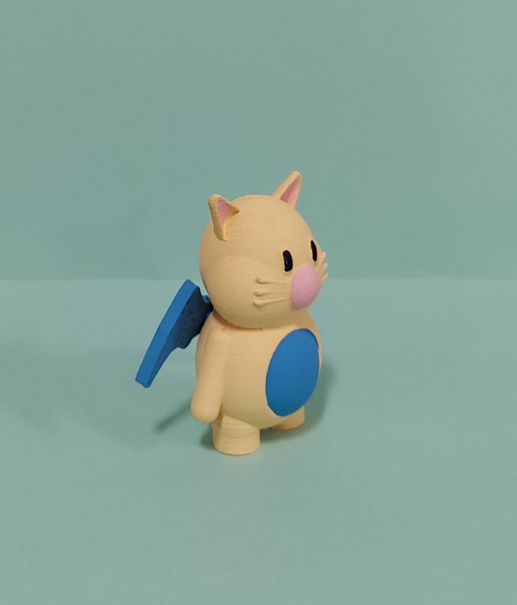 Secret of Mana Custom Moogle Figure | Etsy