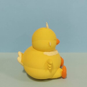 Final Fantasy Chunky Chocobo Custom Figure (color Options Available) - Etsy