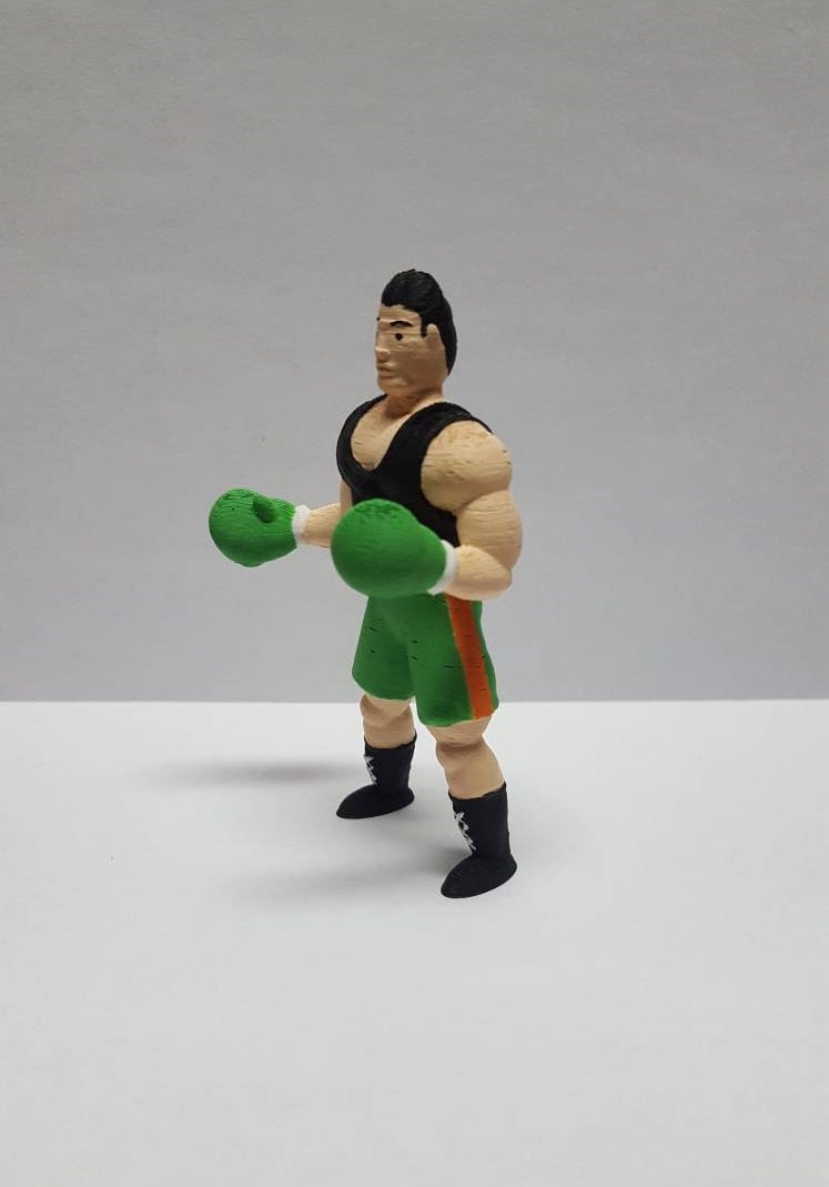 Little Mac Figure From Classic Videogame Mike Tyson's Punch Out - Etsy