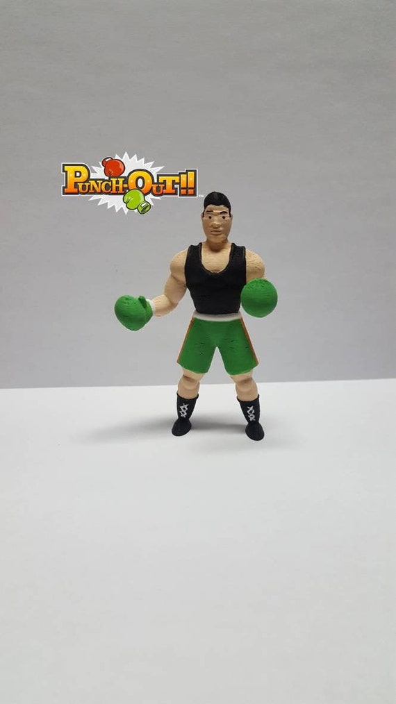 Little Mac Figure From Classic Videogame Mike Tyson's - Etsy
