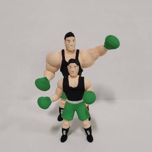 BIG Mac (little Mac) Custom Figure From Mike Tysons Punch-out! - Etsy