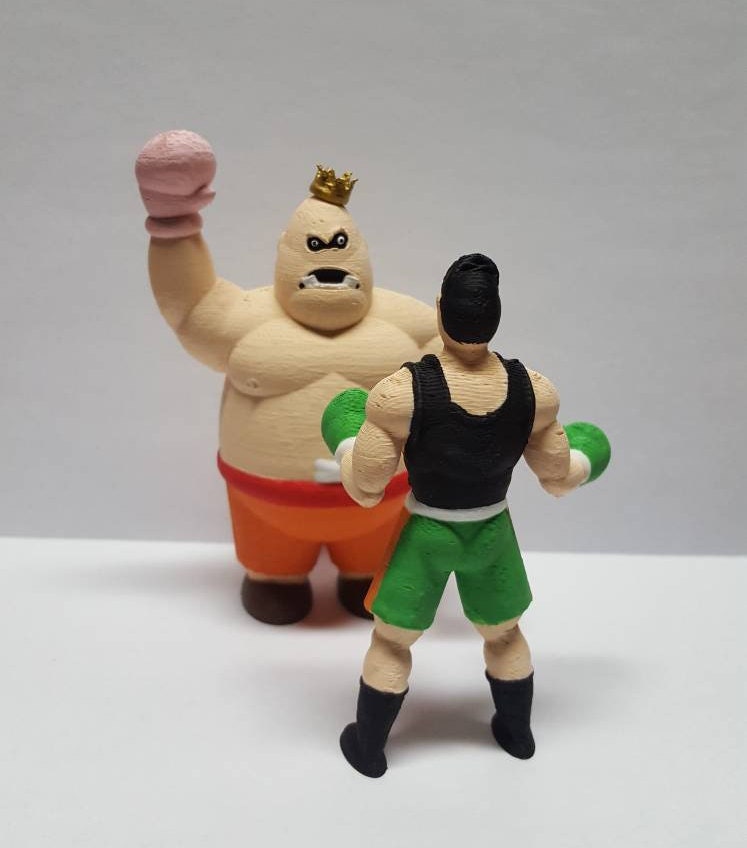 Little Mac Figure From Classic Videogame Mike Tyson's - Etsy