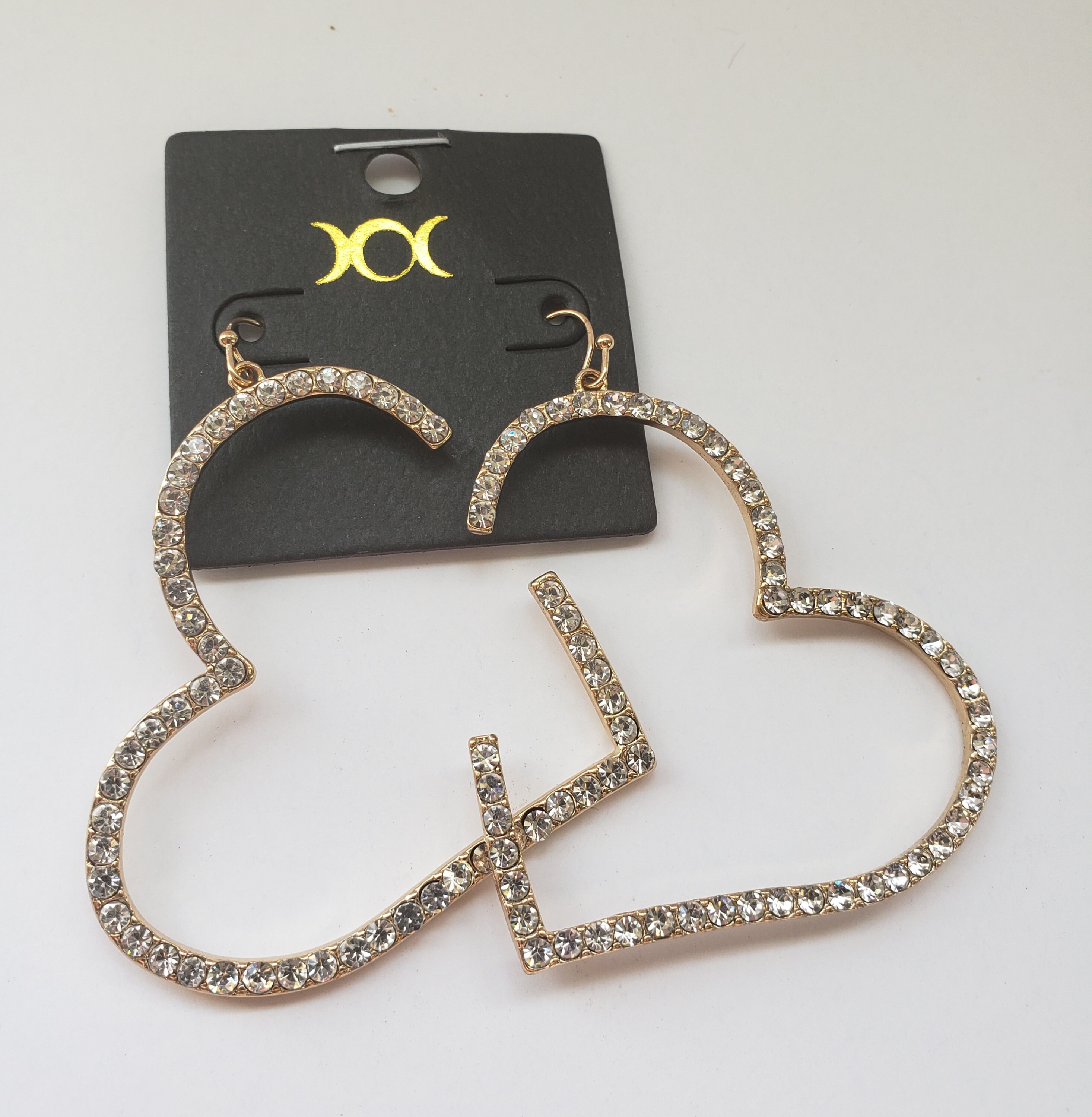 Heart Earrings - Etsy