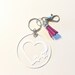 Keychains Acrylic Keychain Round Keychain Tassle Funny - Etsy