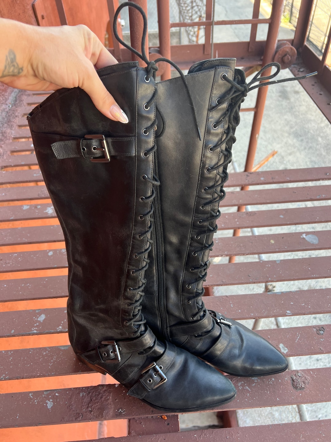 Vintage Guess Boots - Etsy
