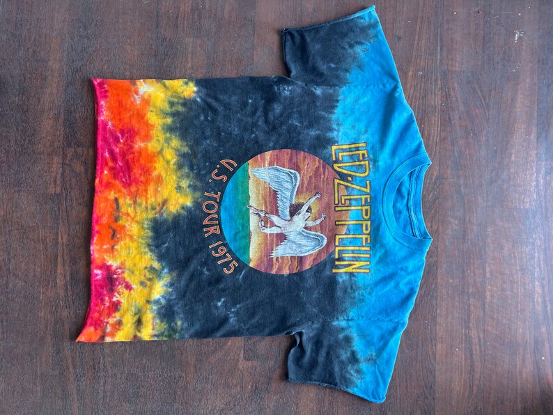 Rainbow Led Zeppelin Tee - Etsy
