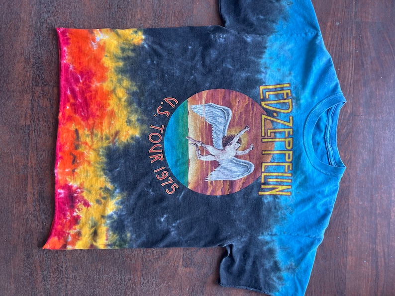 Rainbow Led Zeppelin Tee - Etsy