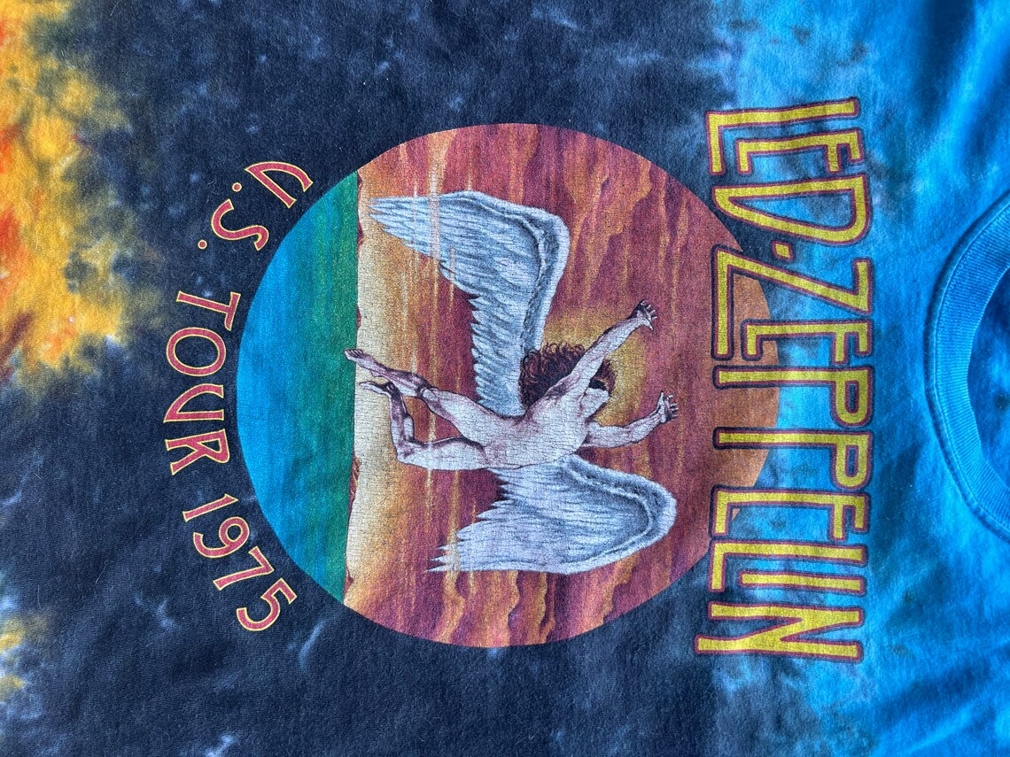 Rainbow Led Zeppelin Tee - Etsy