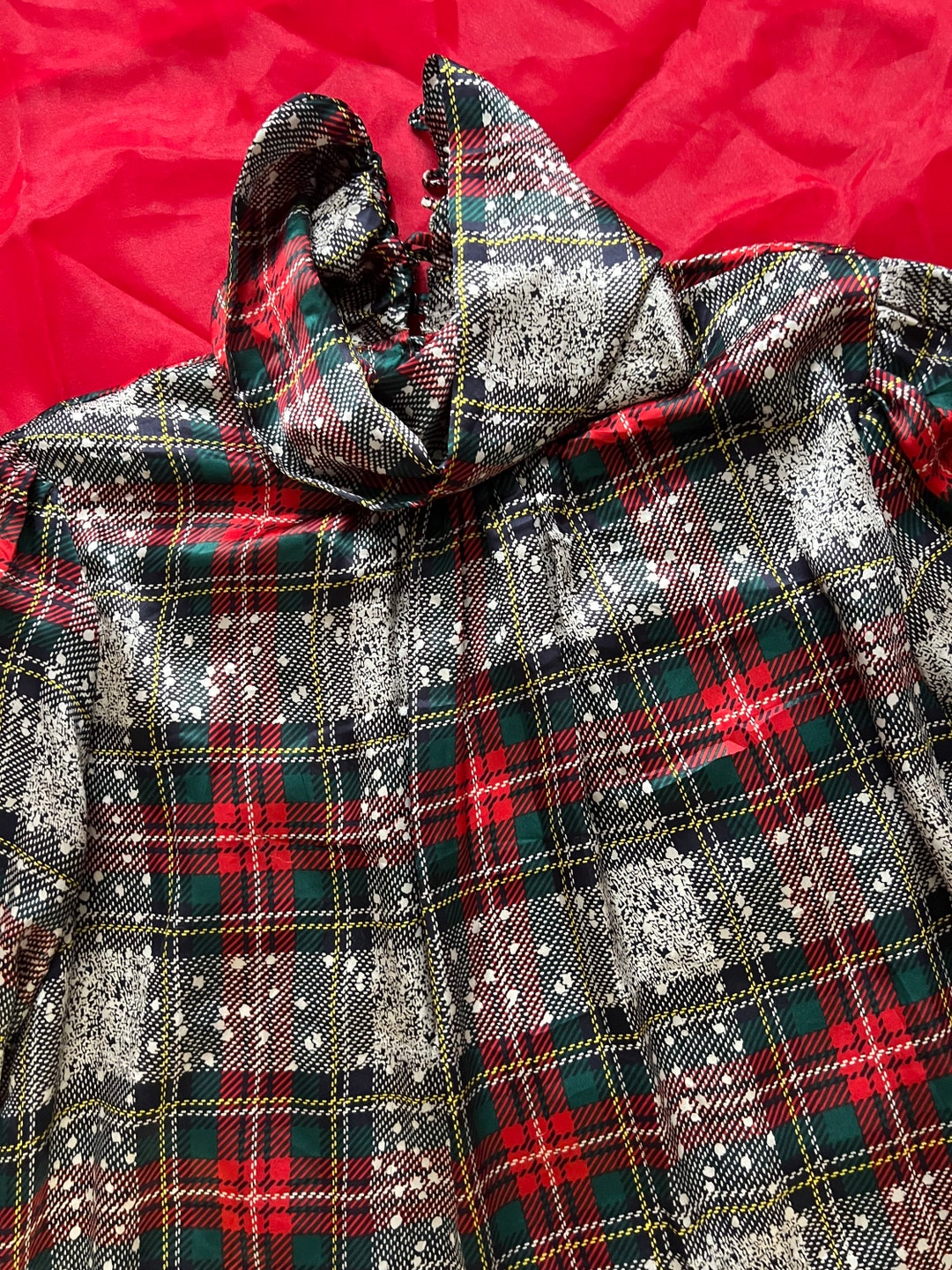 Stuart Lang Holiday Blouse - Etsy
