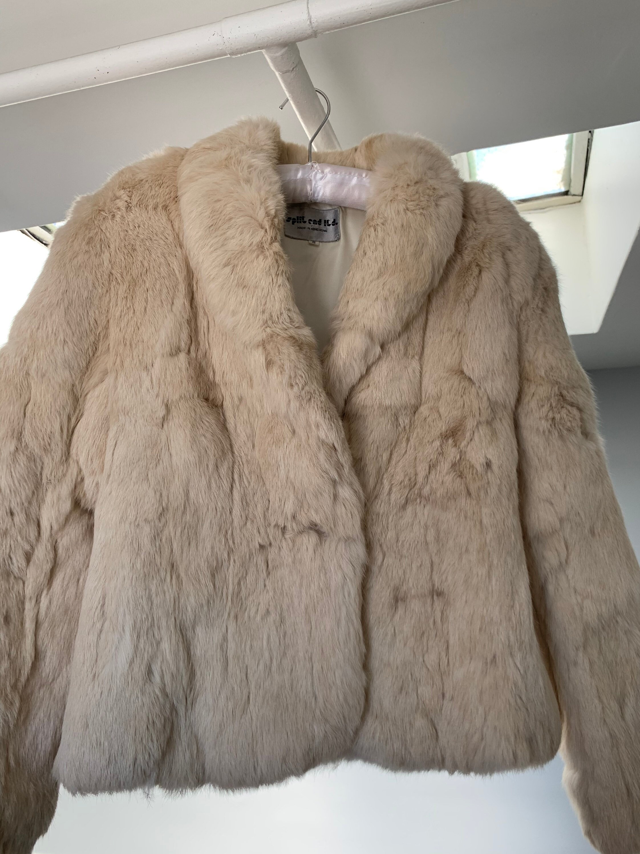 Real Rabbit Fur Coat - Etsy