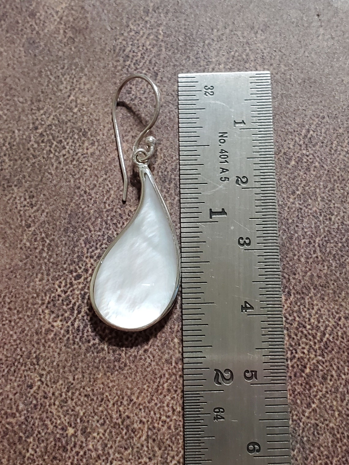 Mother of Pearl Earrings / Dangle Earrings / Shell Earrings / Sterling ...