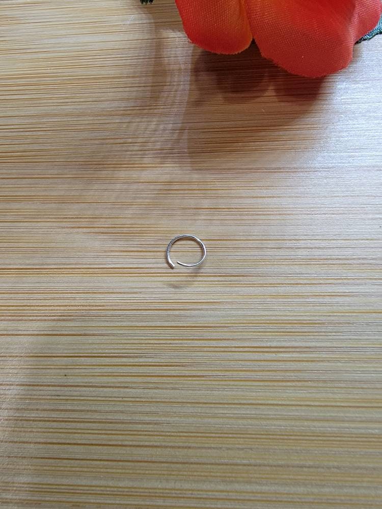 Super Thin Nose Ring/ Small Nose Hoop/piercing/24g Nose Ring/hoop ...