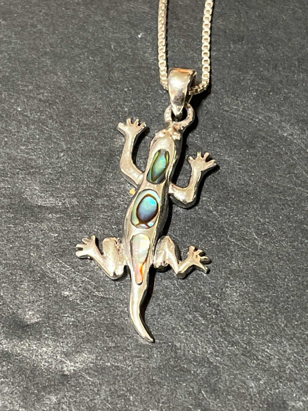 Abalone Shell Lizard / Lizard Pendant / Shell Lizard Pendant ...