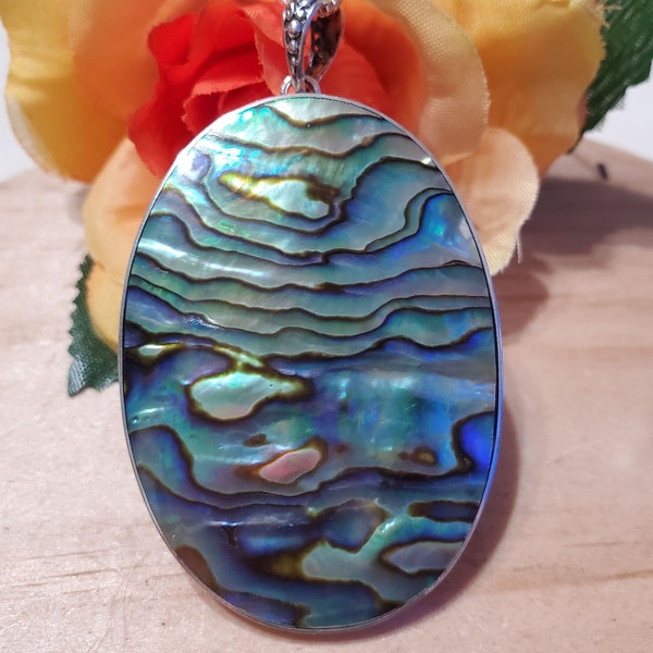 Abalone Necklace - Etsy