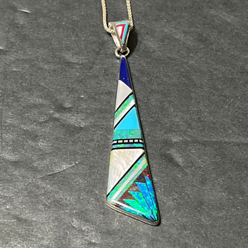 Intarsia Pendant - Etsy