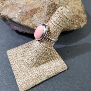 Pink Conch Shell Ring/conch Shell Ring/sterling Silver Ring/conch Ring ...