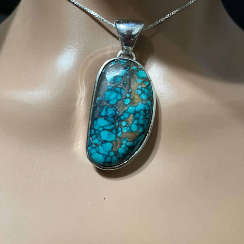 Turquoise Pendant - Etsy