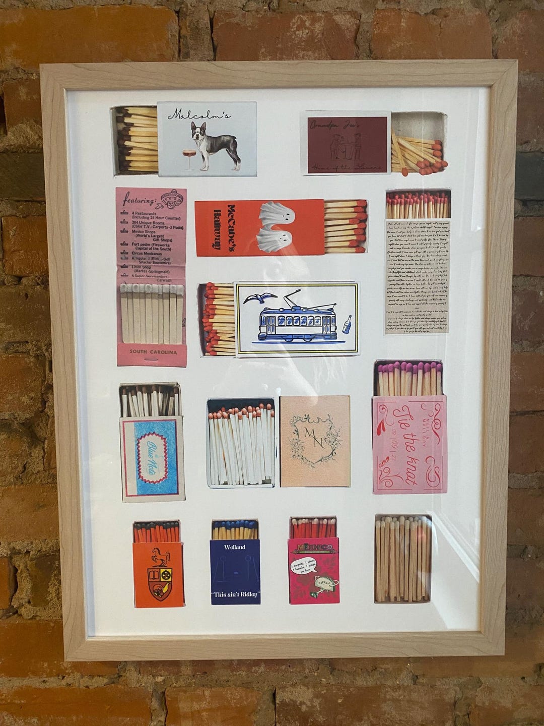Matchbox Print Customizable Wall Art Template Personalized - Etsy