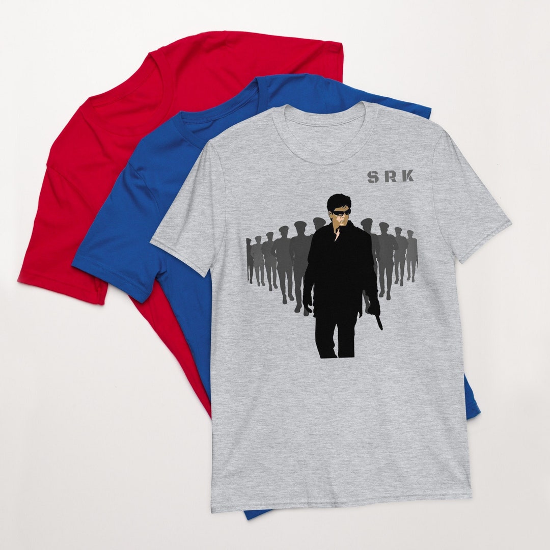 Unique SRK Fan Shirt, Shah Rukh Khan Shirt, Bollywood Shirt, Vintage ...
